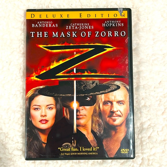 Sony | Media | Dvd The Mask Of Zorro Deluxe Edition Featuring Banderas ...